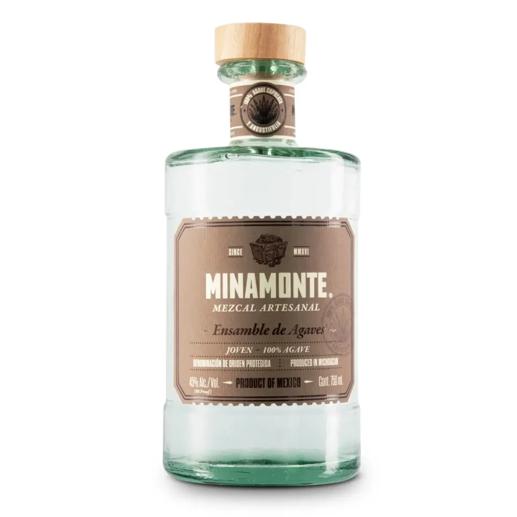 Mezcal Artesanal Joven Minamonte Ensamble de Agave 750 ml – Michoacán ...